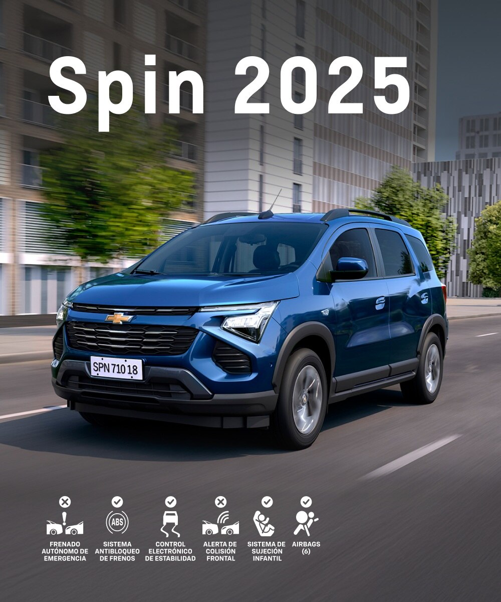 Chevrolet Spin | Camioneta Familiar | Precios y Modelos | Autolarte
